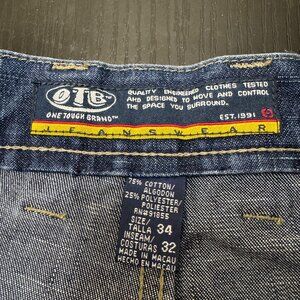 Otb | Jeans | Vtg Otb One Tough Brand Jeans Mens 34x32 Blue Carpenter ...